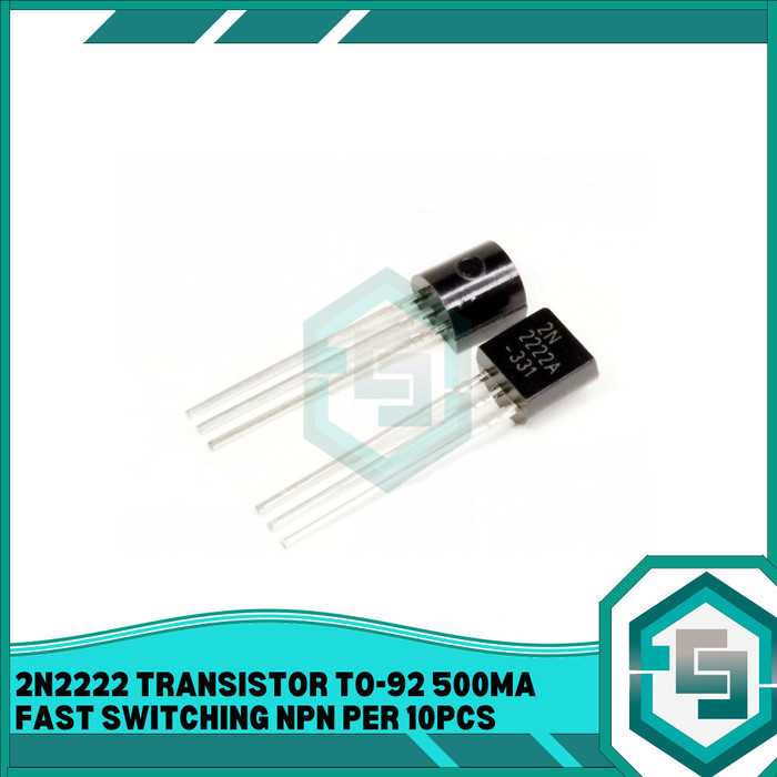 Jual 2N2222 TRANSISTOR TO-92 500MA FAST SWITCHING NPN PER 10PCS | Shopee Indonesia
