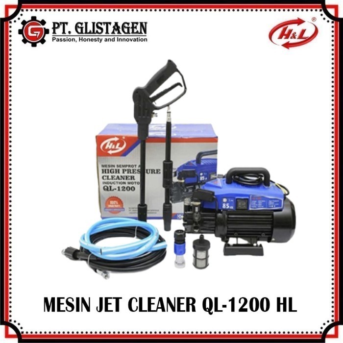 Jual MESIN STEAM CUCI JET CLEANER HIGH PRESSURE WASHER H&L QL-1200 ...