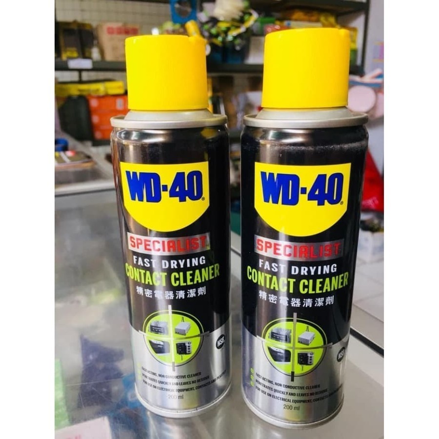 Jual WD-40 200ML Specialist Fast Drying Contact Cleaner | Shopee Indonesia