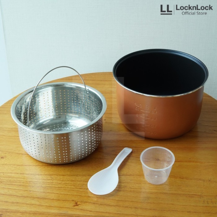 Jual Rice Cooker Low Sugar Locknlock/Lock N Lock/ Ejr353Blk - 5 L ...