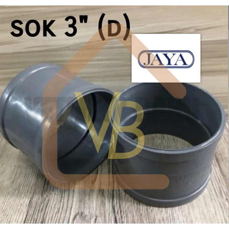 Jual Sok 3" inch JAYA Sock shock Socket 3 inch sambungan lurus 3" D ...