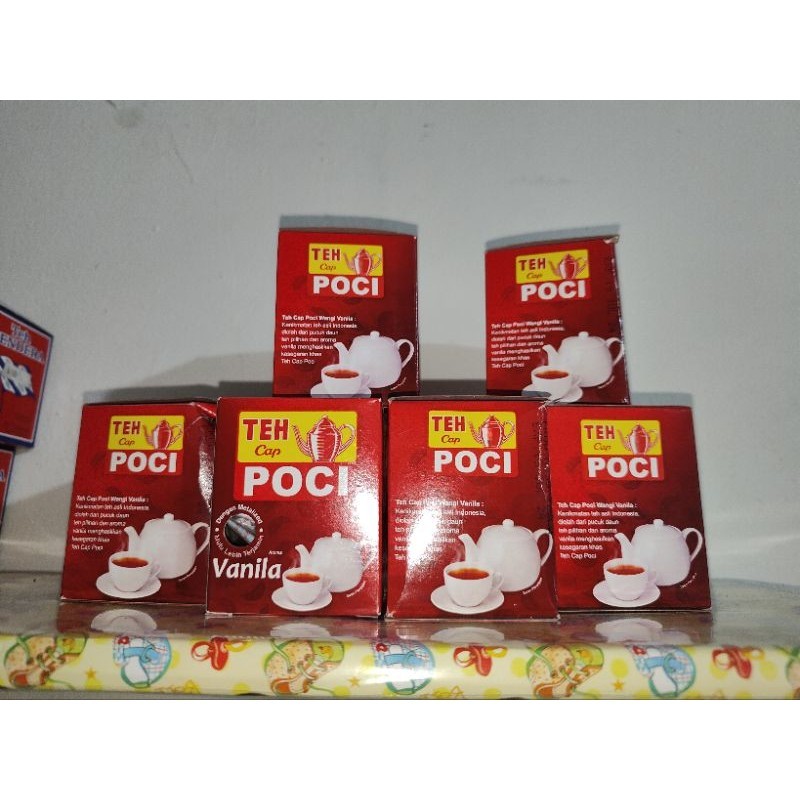 Jual TEH POCI AROMA VANILLA 50gr | Shopee Indonesia
