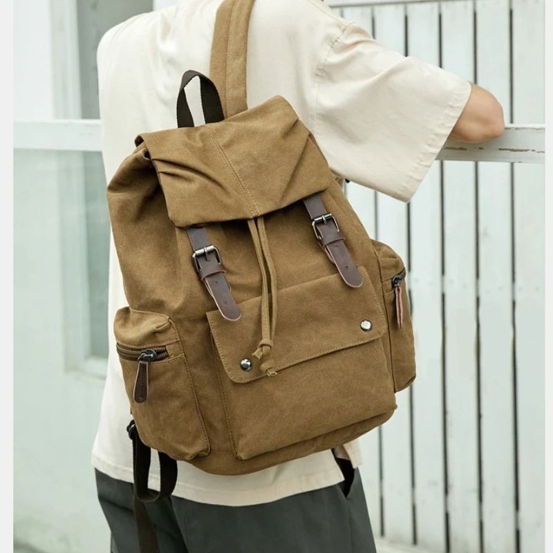 Jual Tas Ransel kanvas molypack/ ransel tas laptop -tas punggung pria ...
