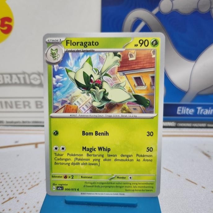 Jual Floragato C 006/073 sv1a Hantaman Triplet - Kartu Pokemon TCG Indonesi | Shopee Indonesia