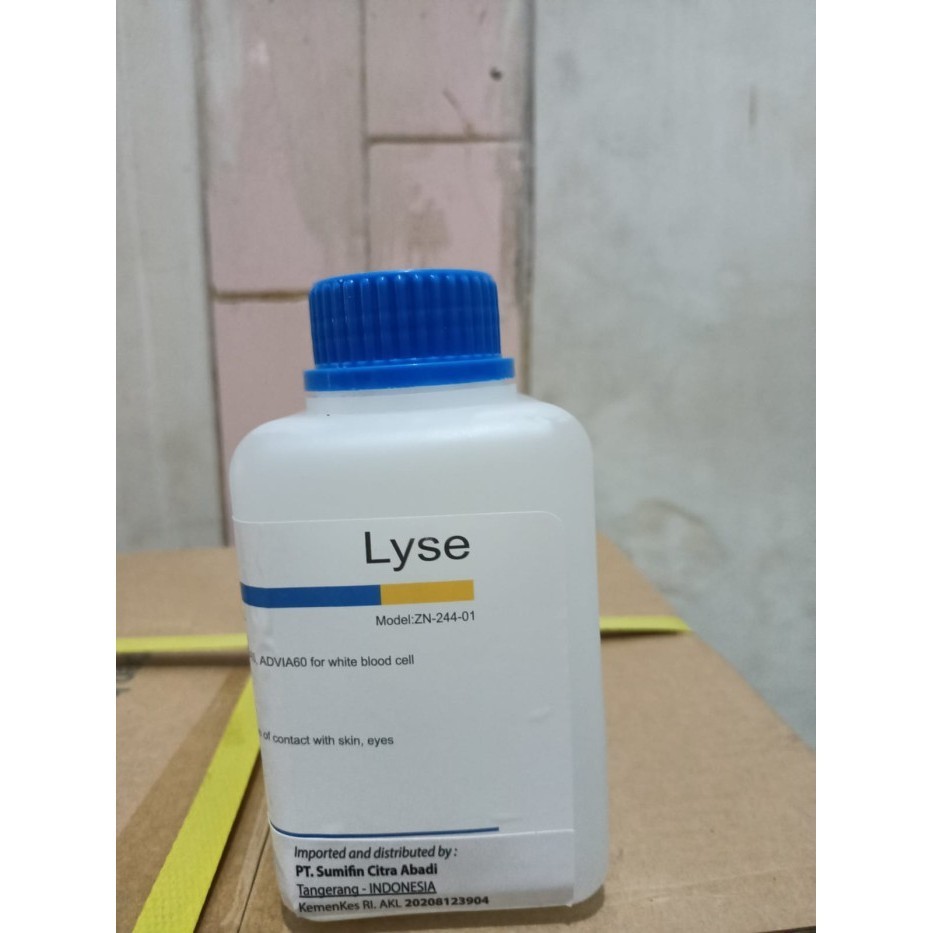 Jual Reagen Lyse Hematology Zenix, Rayto, Wp, Glory, Barcode Zenix ...