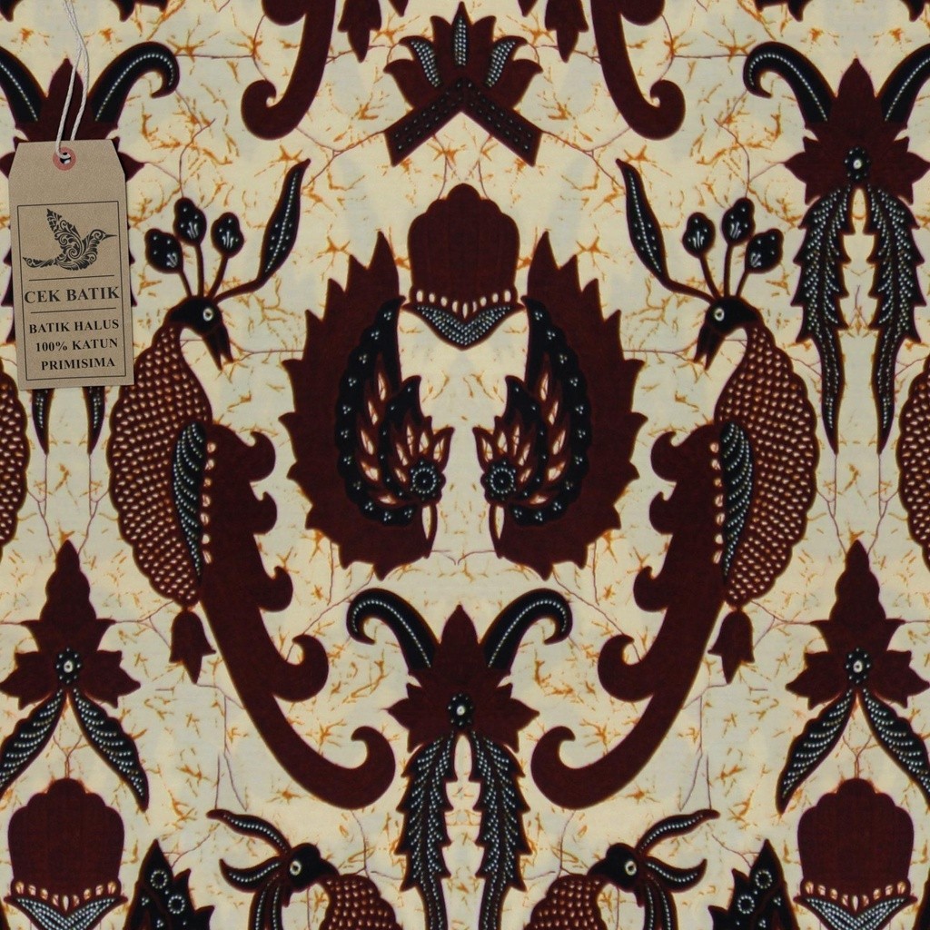 Jual kain batik - Motif Batik Burung Classic | Shopee Indonesia