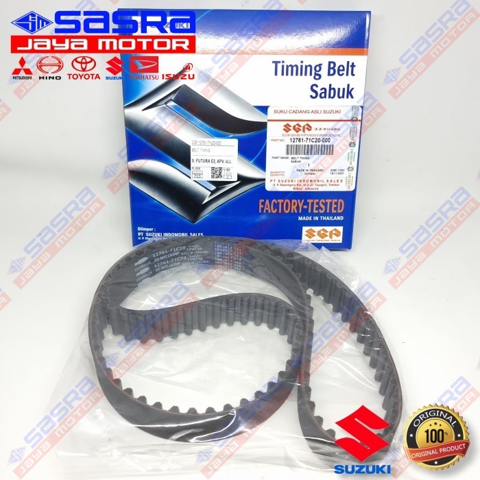 Jual Timing Belt APV OLD|APV ARENA|MEGA CARRY|FUTURA E2 ORI Suzuki Genuine Parts - Sabuk Mesin ...