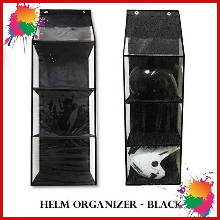 Jual (TSG) RAK HELM ORGANIZER HANGING HELM ORGANIZER PARASUT DENGAN ...