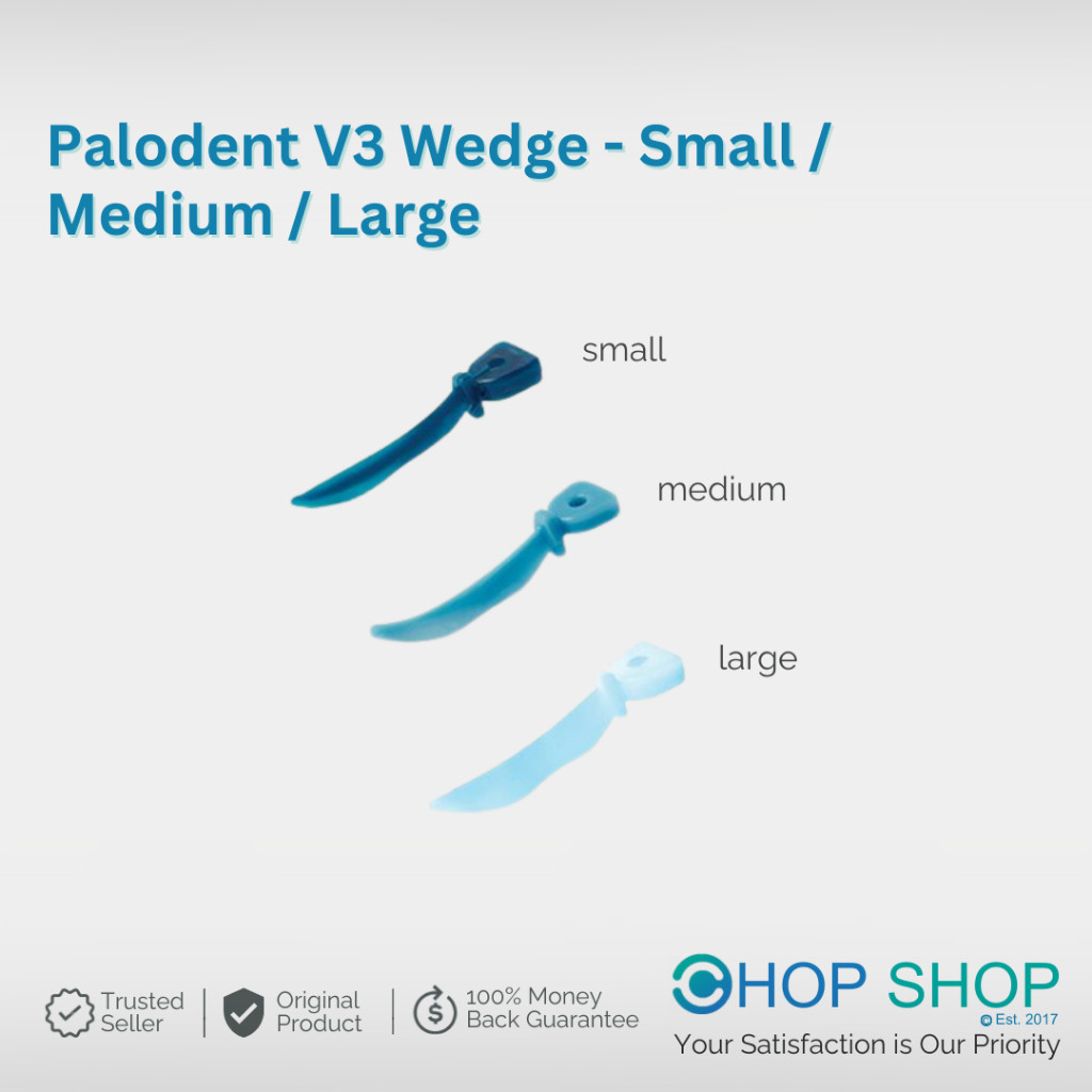 Jual Dental Palodent V3 Wedge Refill - 5 pcs - 20 pcs | Shopee Indonesia