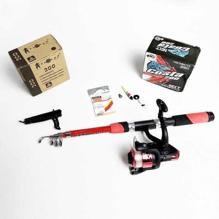 Jual 1 SET PANCING UKURAN 150 JORAN EXTRO REEL COSTA KAGAWA PILIH WARNA ...