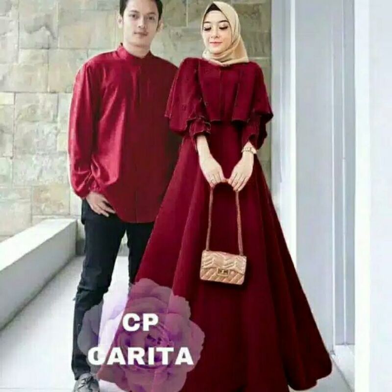 Jual Gamis Couple Suami Istri 2024 Sarimbit Ibu Dan Anak Baju ...