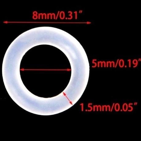 Jual Baru - Han Mechanical Keyboard Silicone O-Ring Keycap OEM 1,5mm ...