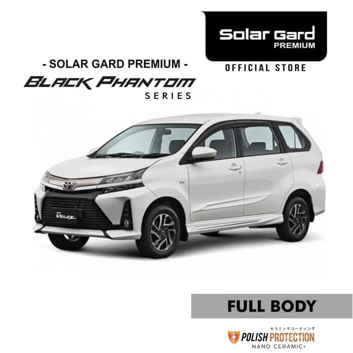 Jual Kaca film Solar Gard Premium tipe Black Phantom toyota Avanza Xenia | Shopee Indonesia