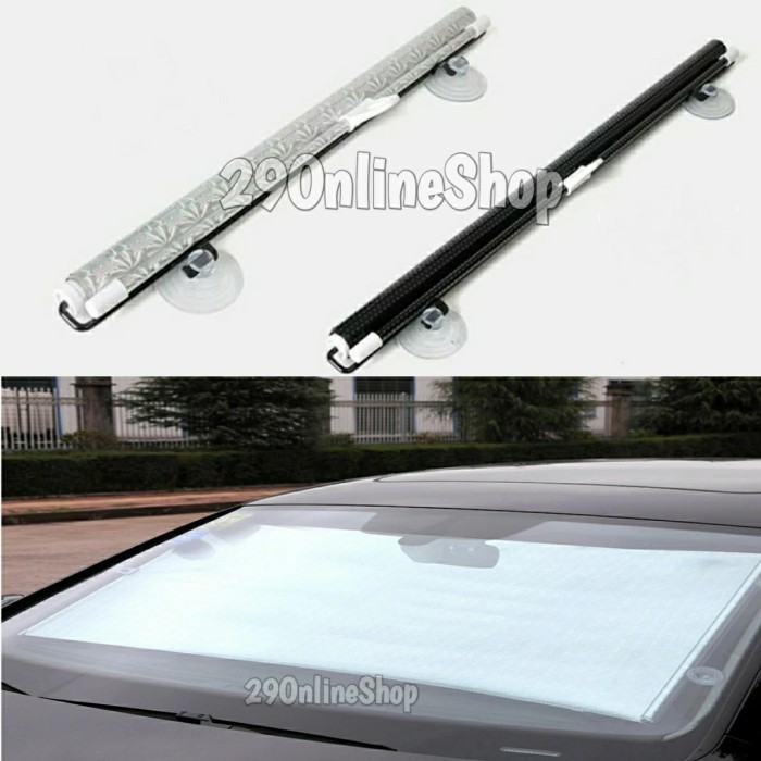 Jual TIRAI PELINDUNG PENAHAN PANAS KACA FILM DEPAN DASHBOARD MOBIL ...