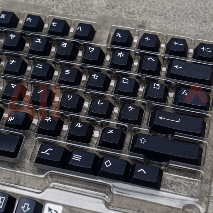 Jual Wob Katakana Black Pbt Dye Sub Keycap | Shopee Indonesia