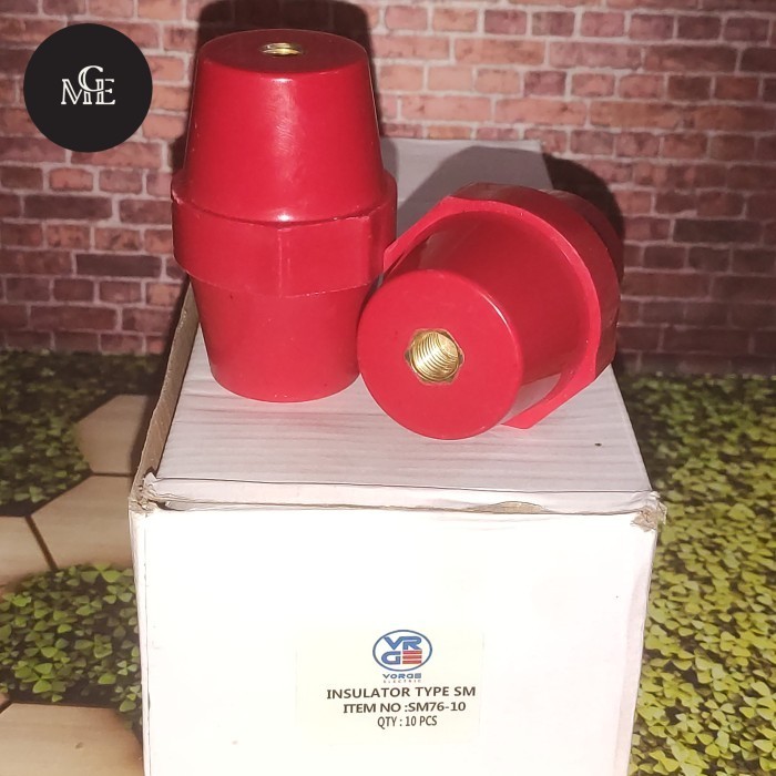 Jual READY Isolator Type SM 76-10 Merah Gaitor Panel sm76-10 dudukan ...