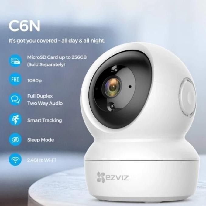 Jual Ezviz C6N 4Mp 2K Rotate 360 Wifi Wireless Camera Cctv Smart Ip Cam ...