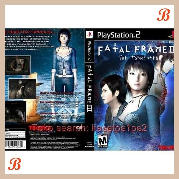 Jual | KSP | FATAL FRAME III THE TORMENTED - CD PS2 KASET PS2 GAME PS2 ...