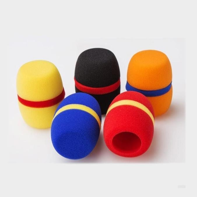 Jual Update - Pop Filter Wind Shield Noise Foam Sponge Color Mic ...