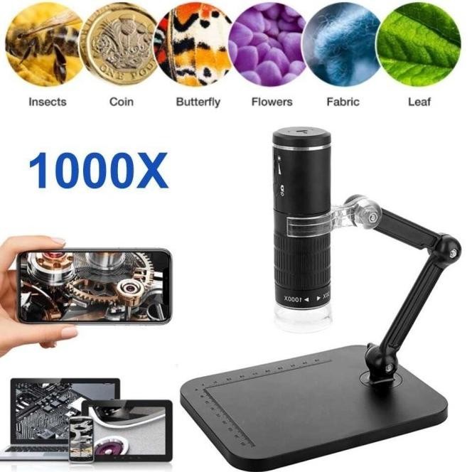 Jual Mikroskop Digital Wifi Microscope Hd 1000X Magnification - F210 ...