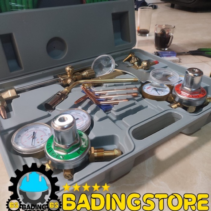 Jual Alat Las Welding Cutting Torch Set Oxygen Setang Las Asetilin H ...