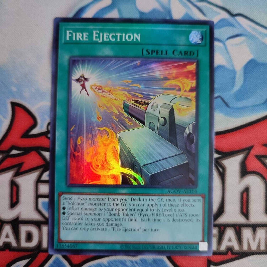 Jual yugioh AE fire ejection AGOV-AE114 SR original | Shopee Indonesia