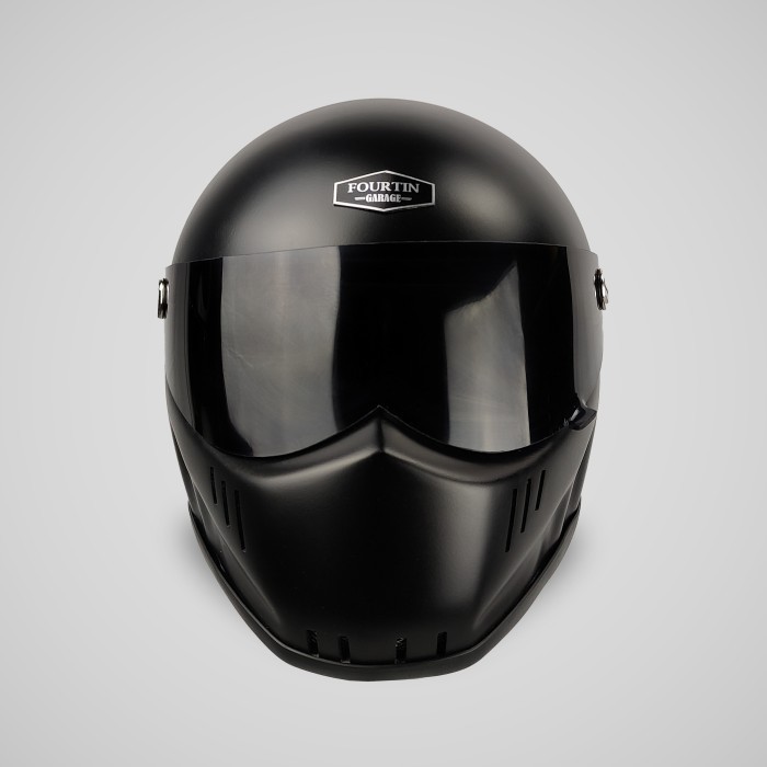 Jual Helm Custom Classic SIMPSON BANDIT RX STIG HITAM DOFF - Fourtin ...