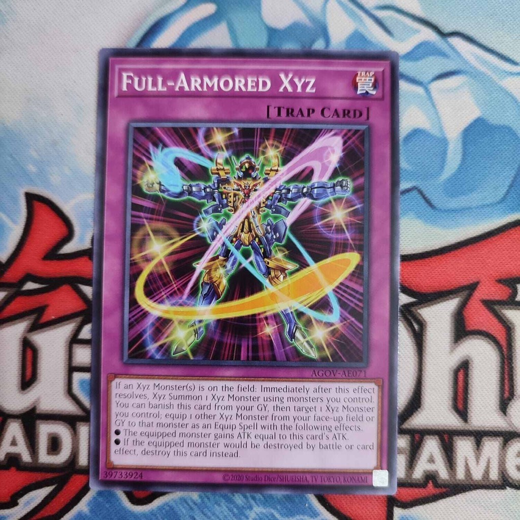 Jual yugioh AE full armored XYZ AGOV-AE071 C original | Shopee Indonesia