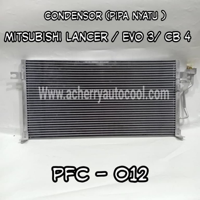 Jual New Condensor Kondensor Radiator Ac Mobil Mitsubishi Lancer Evo 3 ...