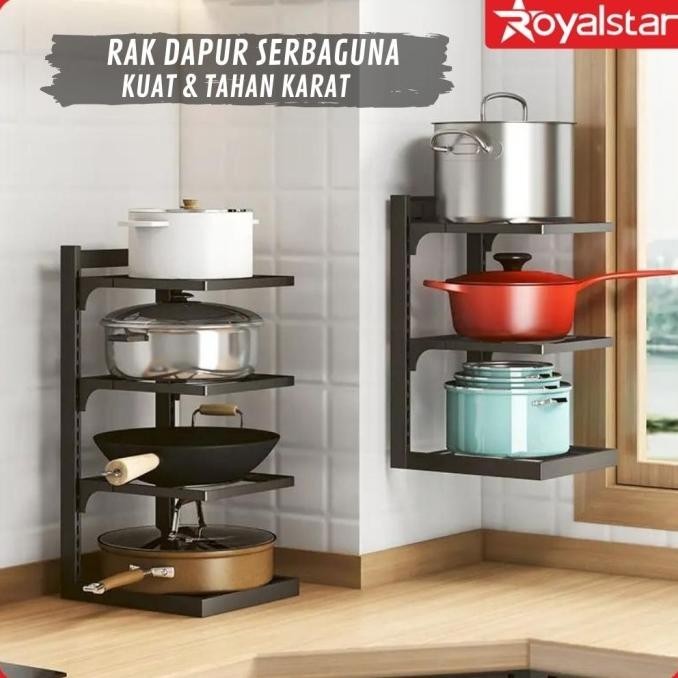 Jual Royalstar Rak Panci Rak Peralatan Dapur Susun Rak Bawah Wastafel ...
