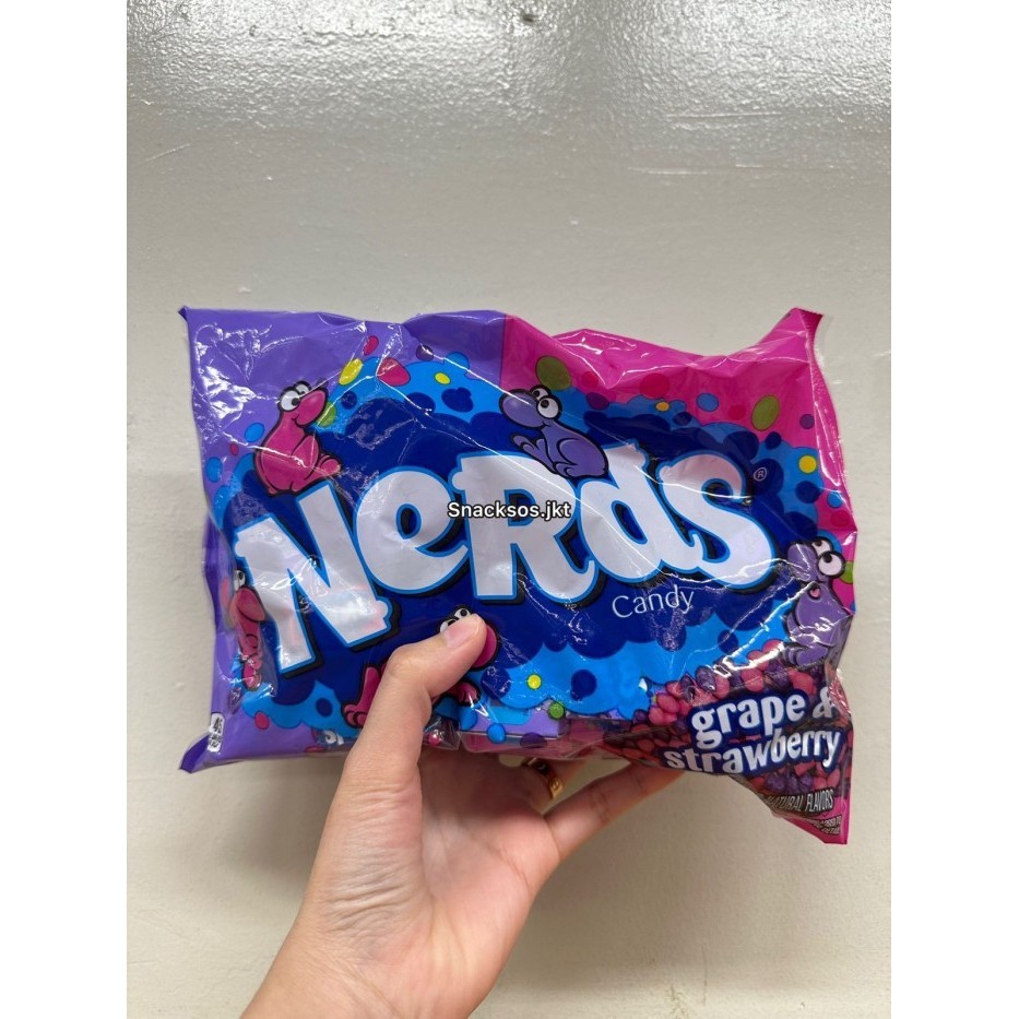 Jual Nerds Grape & Strawberry Candy / Butterfinger /Nestle Crunch ...