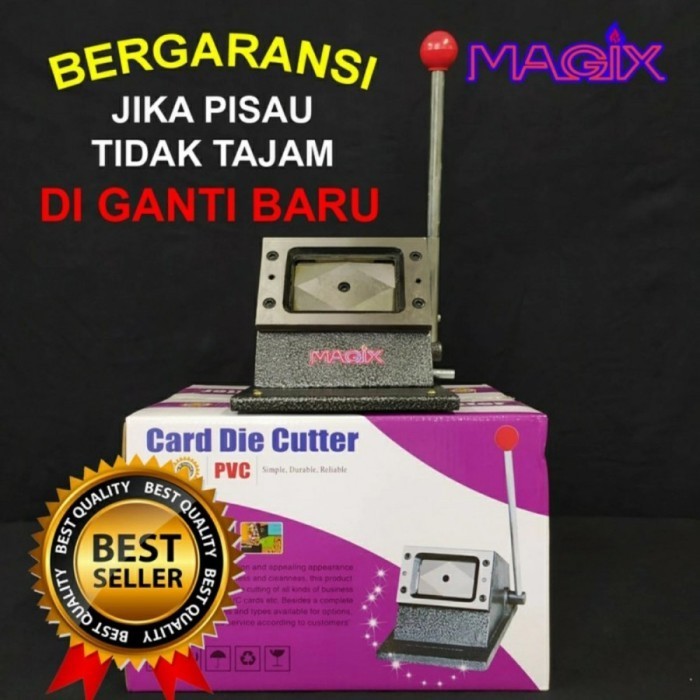 Jual ALAT POTONG PLONG ID CARD MAGIX /MESIN PON ID CARD/PEMOTONG KARTU ...