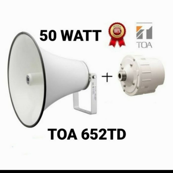 Jual Speaker Corong Toa 50 Watt Zh 652 T Toa Masjid Musholla | Shopee ...