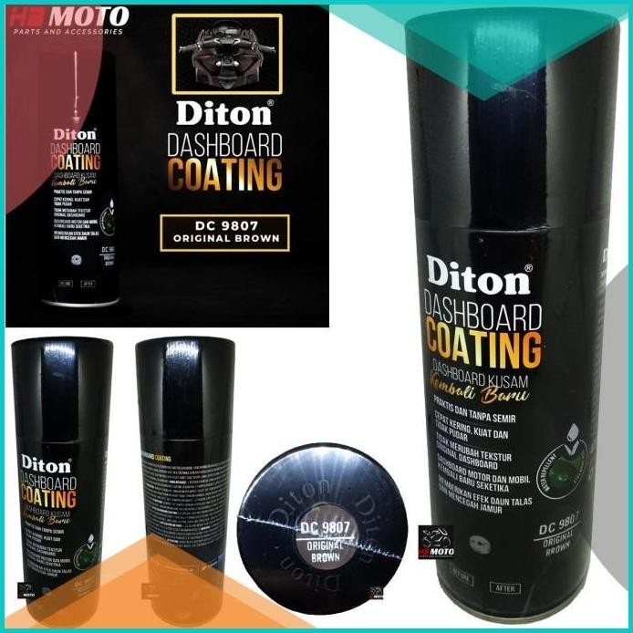 Jual 9807 Cat Diton DC 9807 DASHBOARD COATING ORIGINAL BROWN ISI 400CC ...