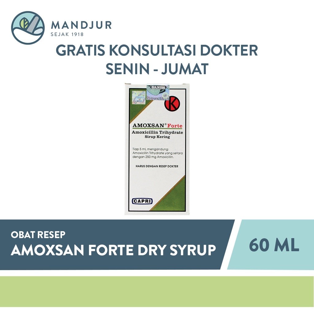Jual Amoxsan Forte Dry Sirup 60 mL | Shopee Indonesia