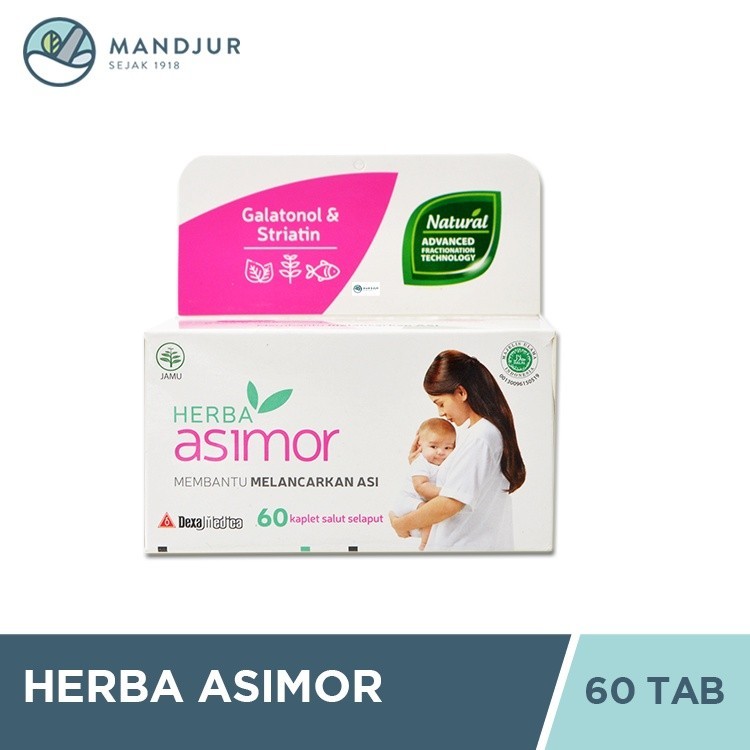 Jual Herba Asimor 60 Kaplet - Suplemen ASI Booster / Pelancar ASI ...