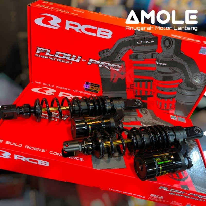 Jual Shock Breaker Belakang RCB Flow Pro Flow S 330 MM NMax Old Nmax ...