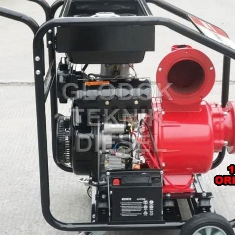 Jual Mesin Pompa Air Alkon Diesel Solar 6 Inch Electric Starter Water ...