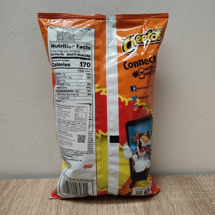 Jual Cheetos Flamin Hot Crunchy Cheese 226gr Snacks Import Usa