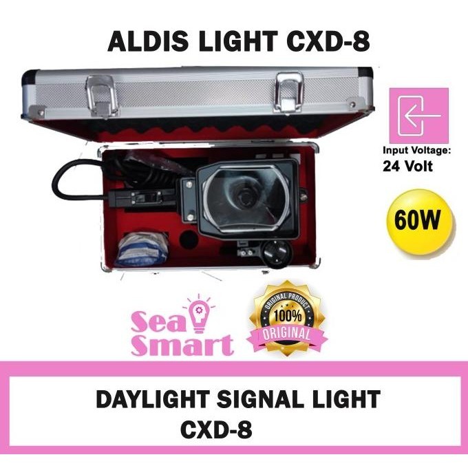 Jual Lampu Aldis CXD8/ Aldis Lamp/ Daylight Signal Light CXD-8 Lampu ...