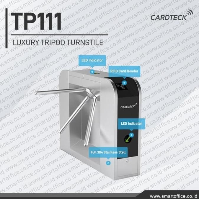 Jual Paket Luxury Bridge Tripod Turnstile Rfid Access Gate Two Way 