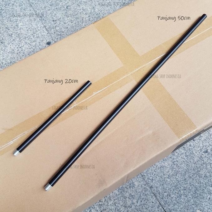 Jual Model Baru Tongkat tiang hitam besi untuk lampu gantung tambah ...