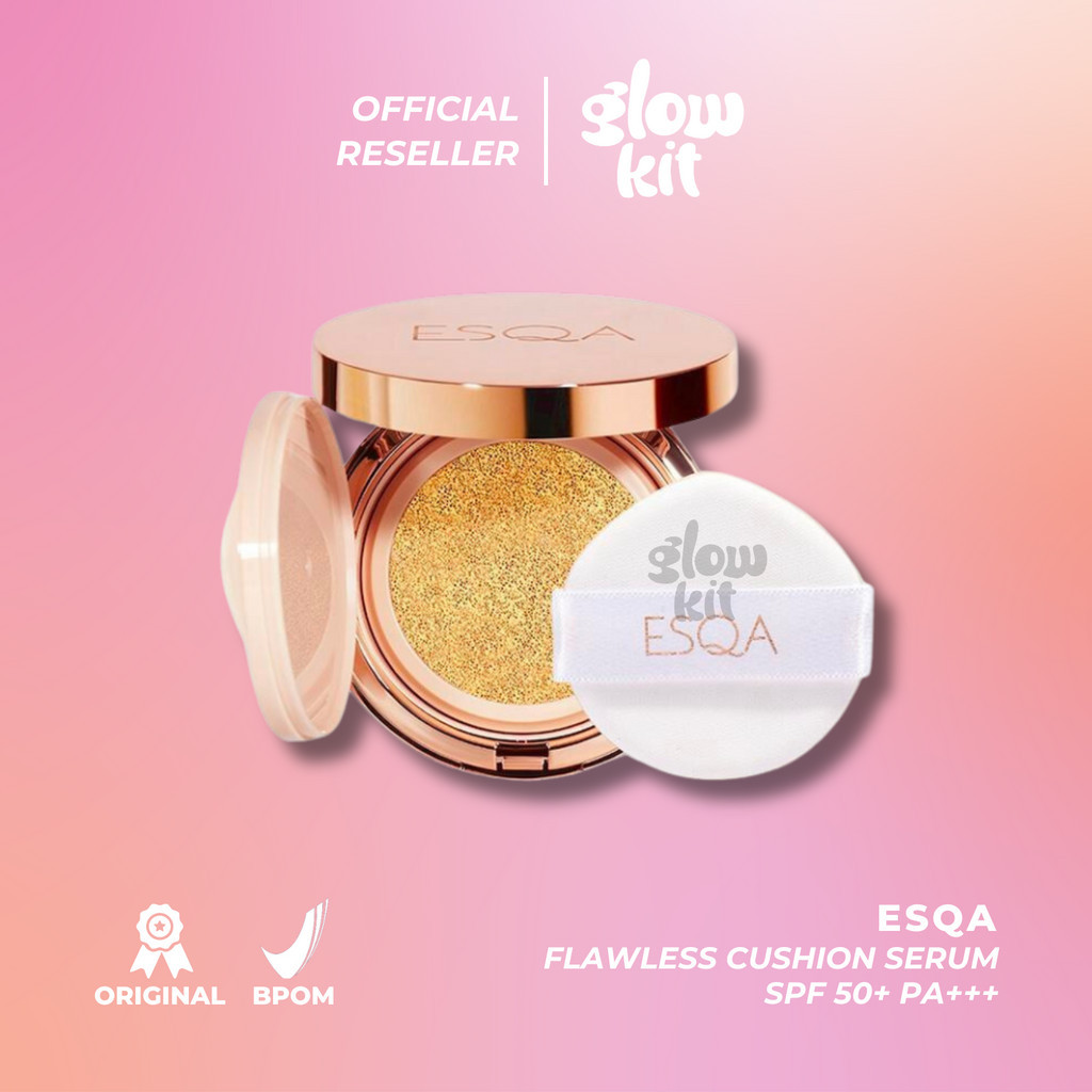 Jual ESQA Flawless Cushion Serum SPF 50+ PA+++ | Shopee Indonesia