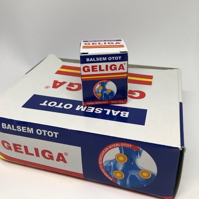 Jual Balsem Otot Geliga 10 gr 1 box | Shopee Indonesia
