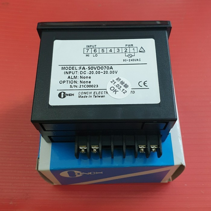 Jual CONCH Tacho Meter Counter FA-50VD070A | Shopee Indonesia
