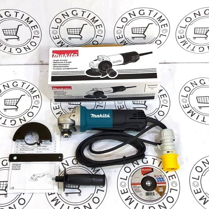 Jual MAKITA 9556HP/BX 110V Disc Grinder 4" Dead Man Switch GRINDRA ...