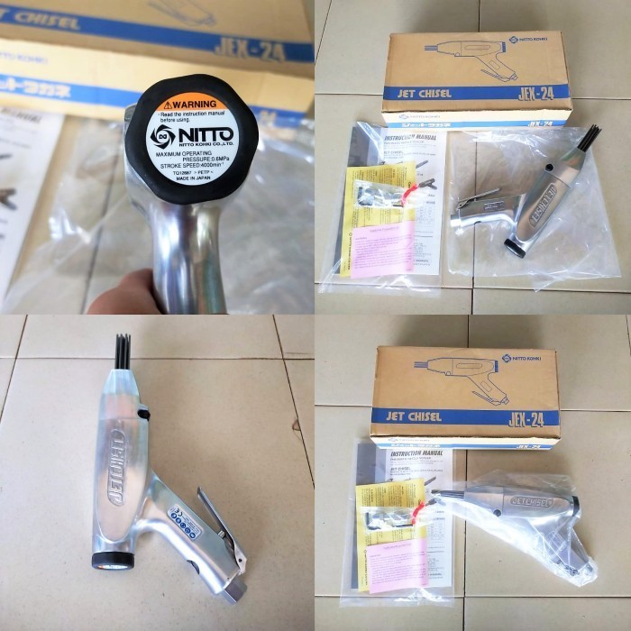Jual Jet Chisel JEX-24 Nitto Kohki Jex-24 Original MADE IN JEPANG | Shopee Indonesia
