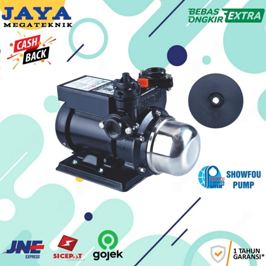 Jual Pompa Pendorong Booster Pump Showfou UB 0220 Pressure Booster Pump ...
