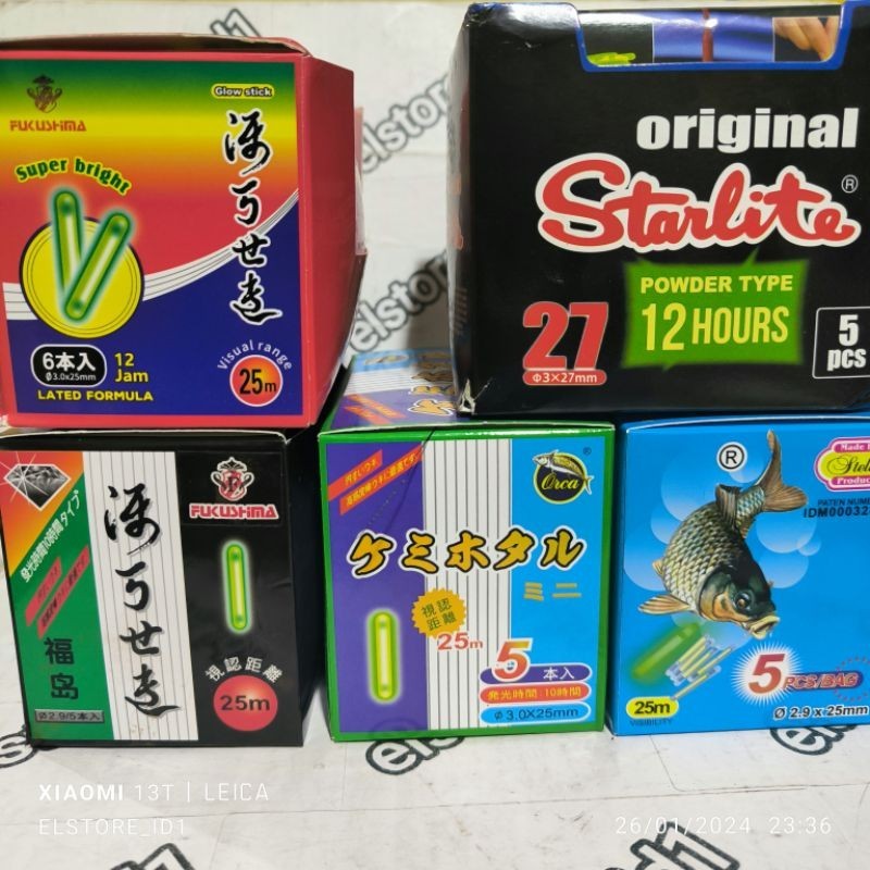 Jual Perpack starlight isi 50 sachet starlite starled light stick lampu ...