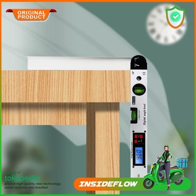 Jual Penggaris Digital Pengukur Sudut Inclinometer Goniometer Level Angle Premium Berkualitas ...